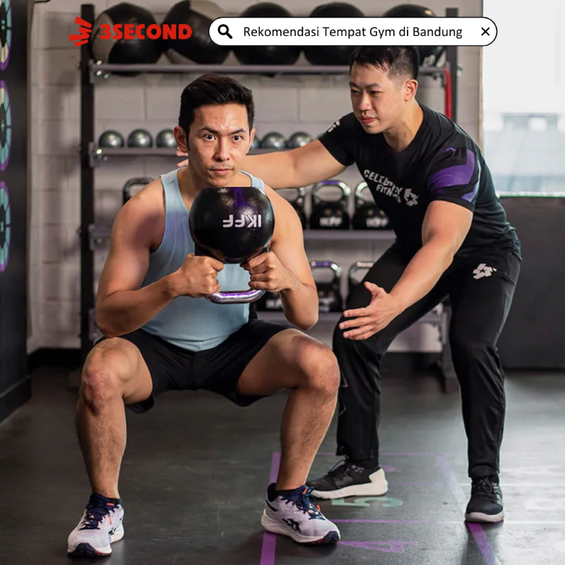 5 Rekomendasi Tempat Gym di Bandung Buat Bugar & Gaya - 3Second